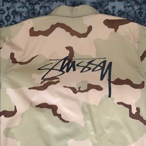 Stussy | Jackets & Coats | Camo Stussy Windbreaker | Poshmark